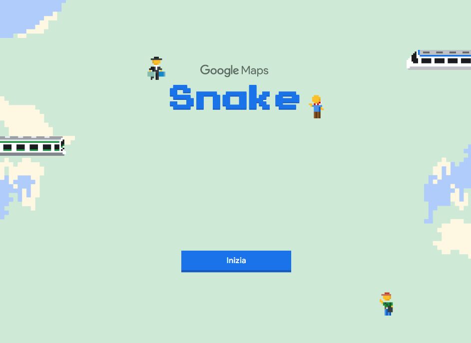 Google Maps Snake: un pesce d'aprile nostalgico • Techprincess