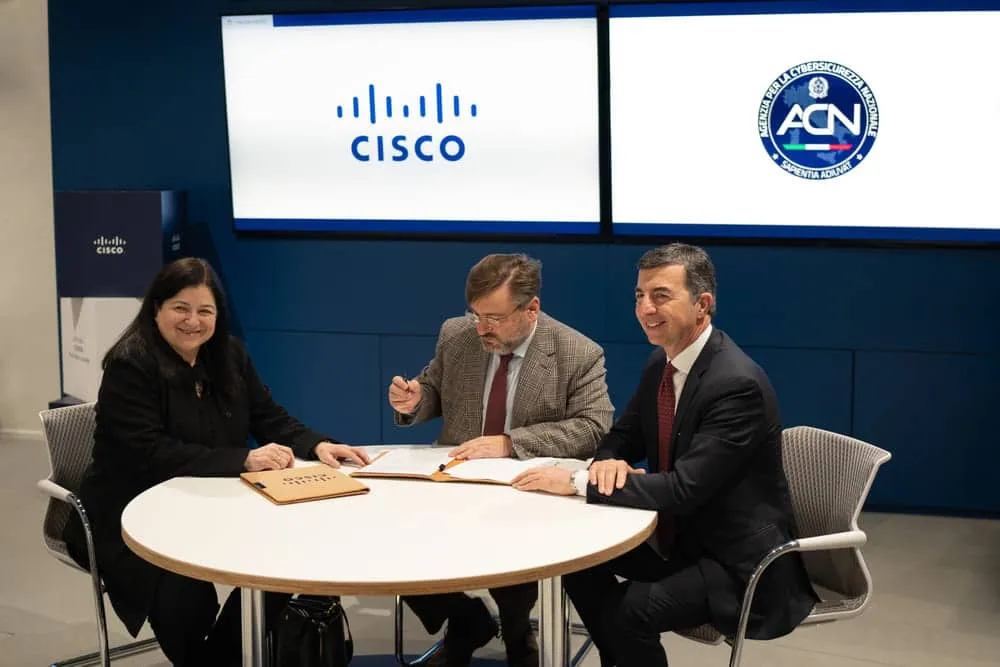 Cisco e il protocollo con l’Agenzia per la Cybersicurezza Nazionale